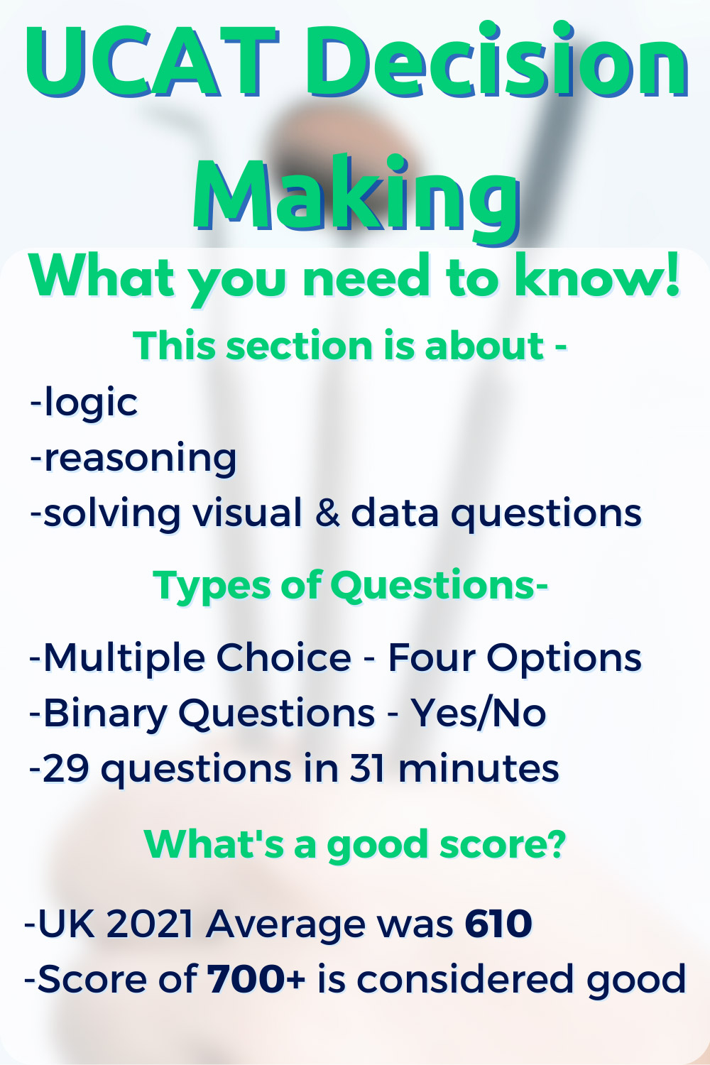 UCAT Decision Making LessonWise