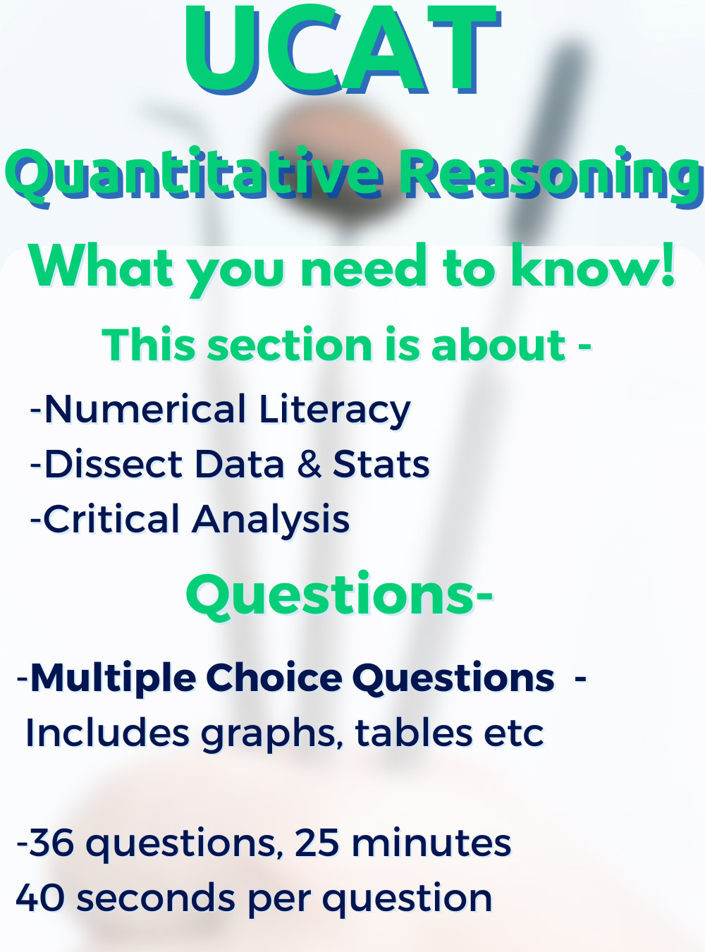 UCAT Quantitative Reasoning LessonWise